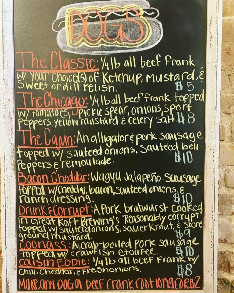 Hot Dog! The Missing Link’s New Menu Offerings. – DDA