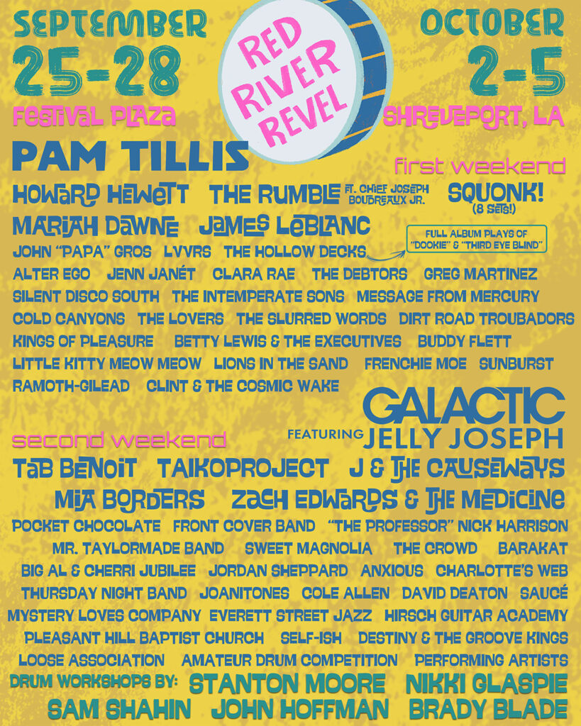 Red River Revel Reveals 49th Music Lineup, Poster Artwork, Revised ...