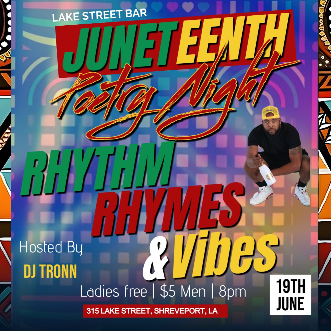Juneteenth Poetry Night: Rhythm, Rhymes & Vibes – DDA