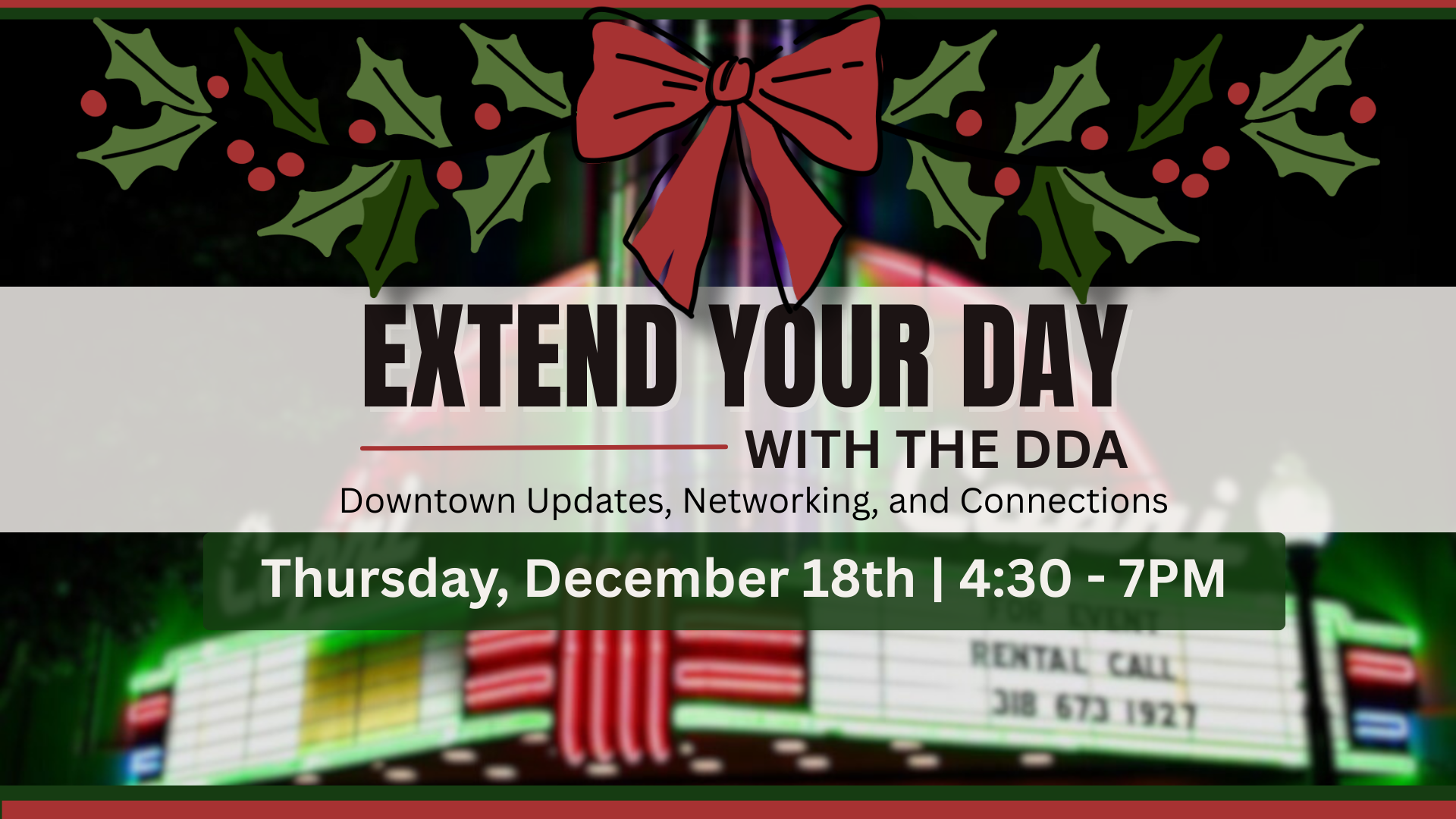 Extend Your Day With The DDA – DDA